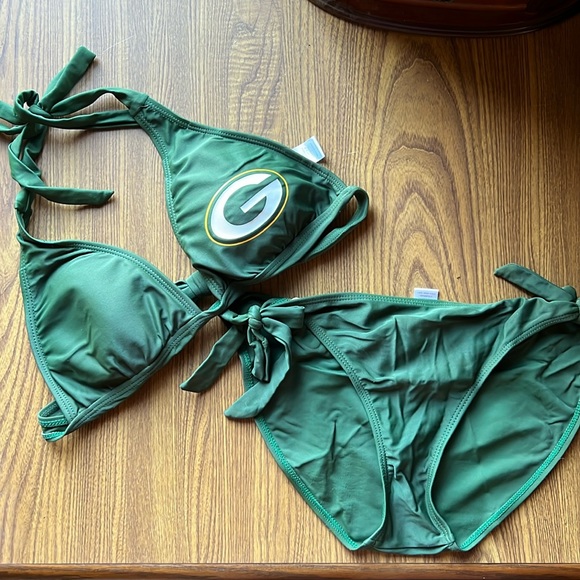 NFL | Swim | Nfl Packers Bikini Small | Poshmark